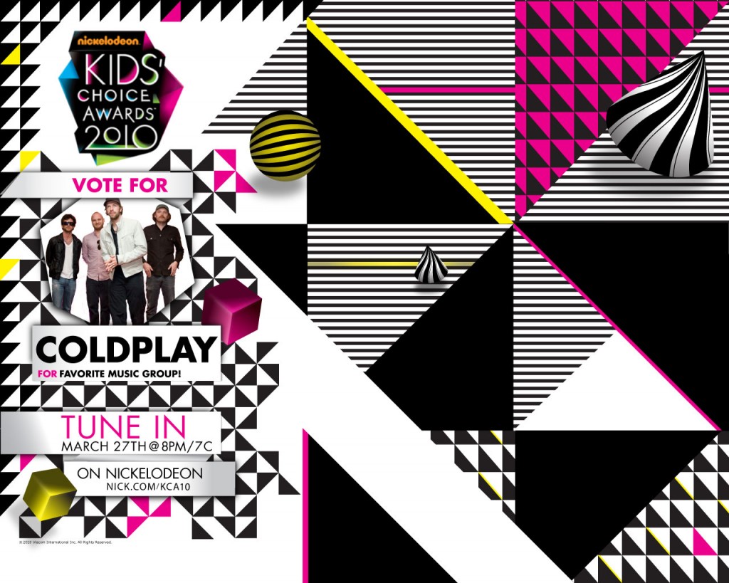 Nominado Kids’ Choice Award 2010 —> Coldplay!!!!!! – FFFFFF