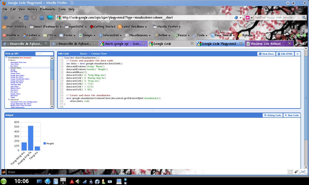 :: Desarrollo de Aplicaciones Web :: » Cambio de charts de YUI a GOOGLE..!!