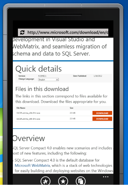 Mi experiencia instalando SQL Server Compact 4.0 en un smartphone. – Mi ...