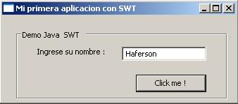 Stefany Diaz » Blog Archive » SWT (Standard Widget Toolkit)