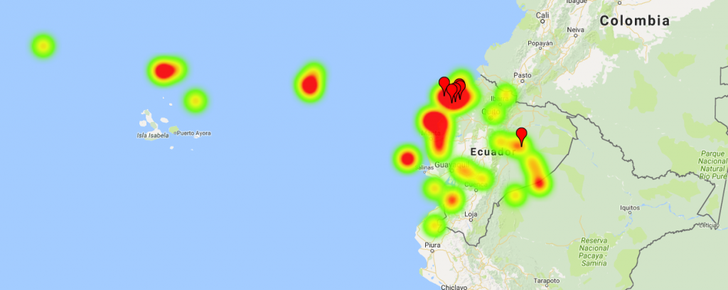Mapa de eventos con Python | Allan Avendaño